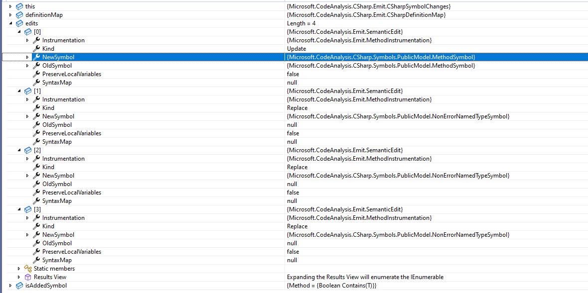 HotReload crashes with "An item with the same key has already been ...