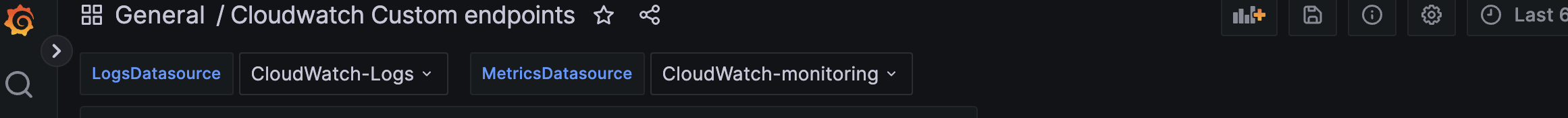 Changing default CloudWatch endpoint raises exception · Issue #63420 · grafana/grafana · GitHub