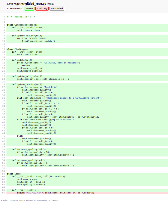 GitHub - c-lamy/wemanity-gilded-rose: Kata for wemanity job interview