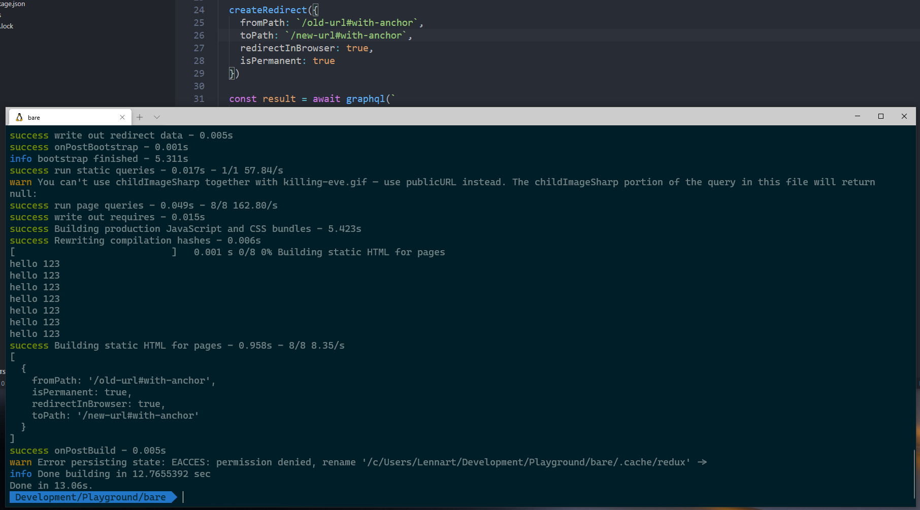 createRedirect with anchor not working · Issue #26934 · gatsbyjs/gatsby ...