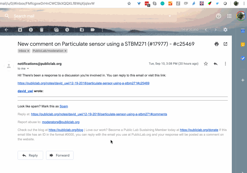 comment posting error due to email service downtime · Issue #6273 · publiclab/plots2 · GitHub