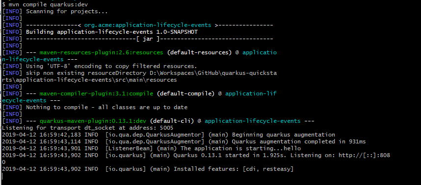 Question: How to terminate running app? Ctrl+C does not work · Issue #2029 · quarkusio/quarkus ...