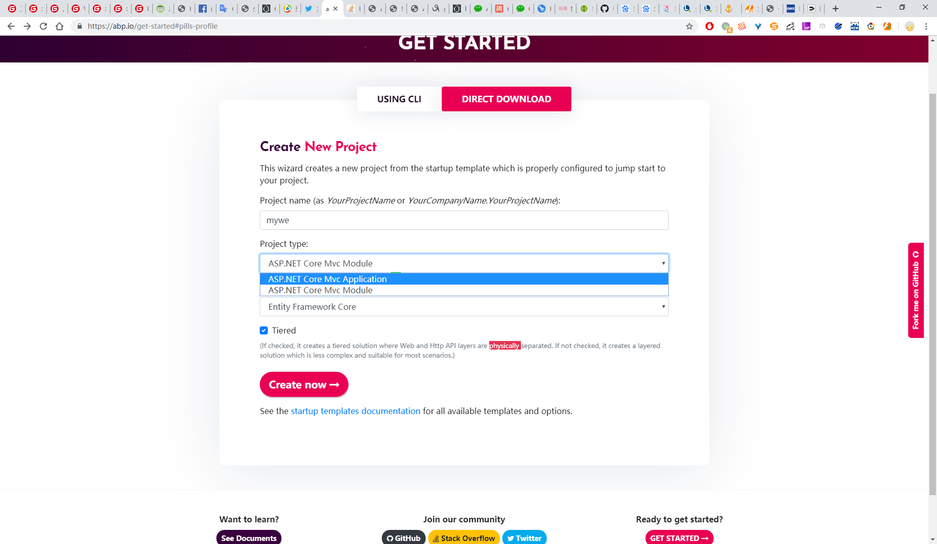 I am getting the following error when I try the MVC tiered template · Issue #1527 · abpframework ...