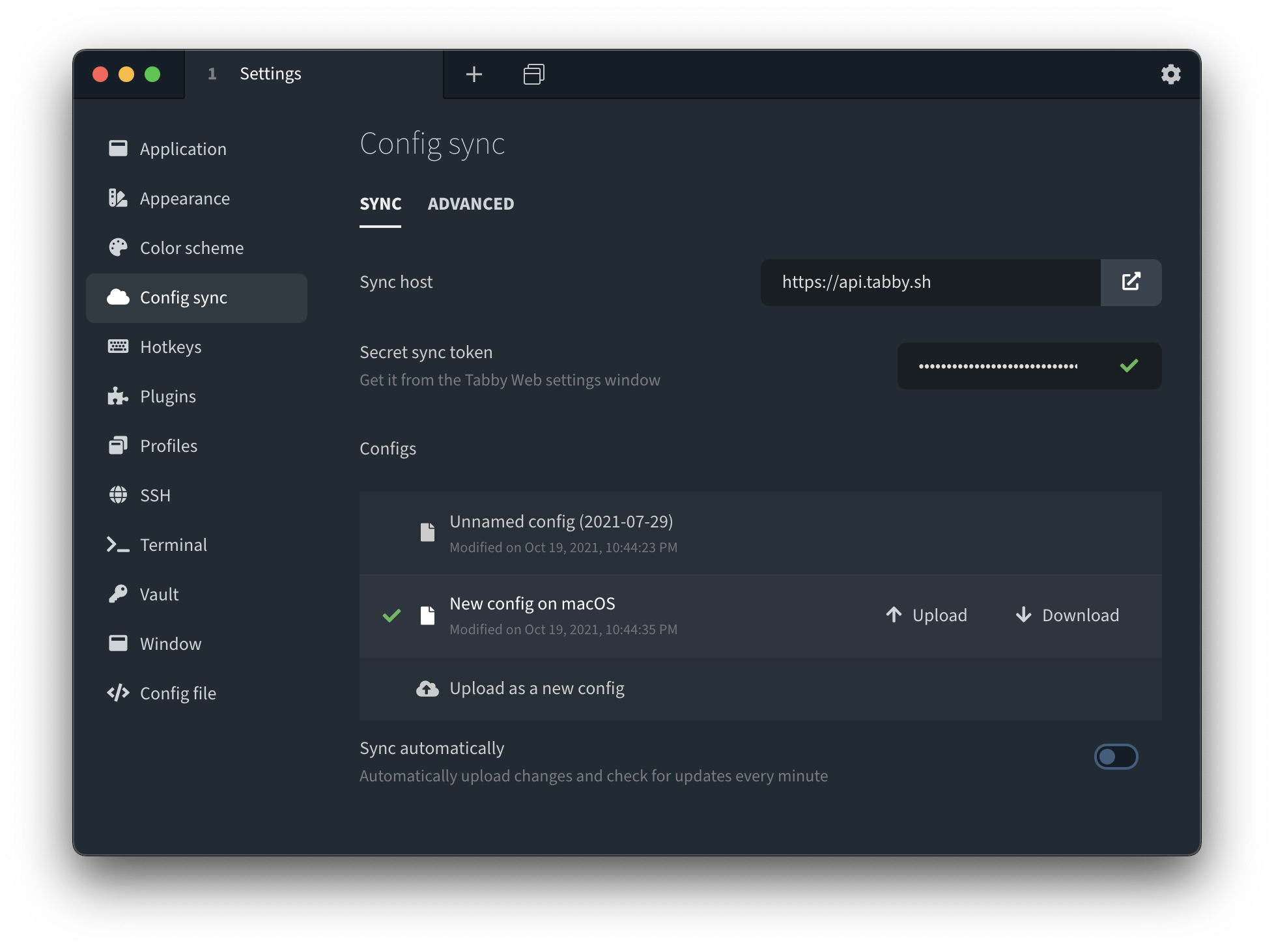 Config Backup And Sync · Issue 3164 · Eugenytabby · Github