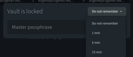 [feature request] add option for Tresor unlock timeout · Issue #7165 · Eugeny/tabby · GitHub