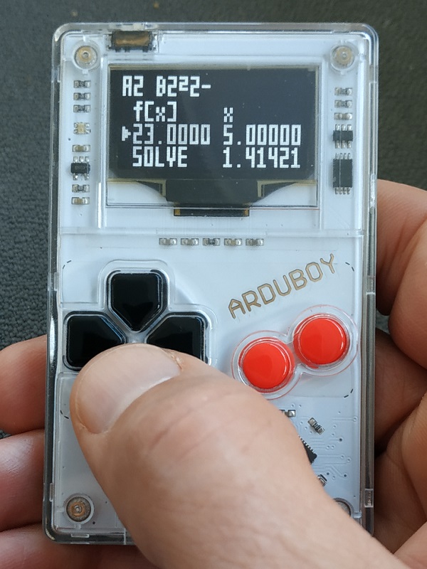 GitHub - zooxo/raxboy: A Powerful RPN Spreadsheet for the Arduboy