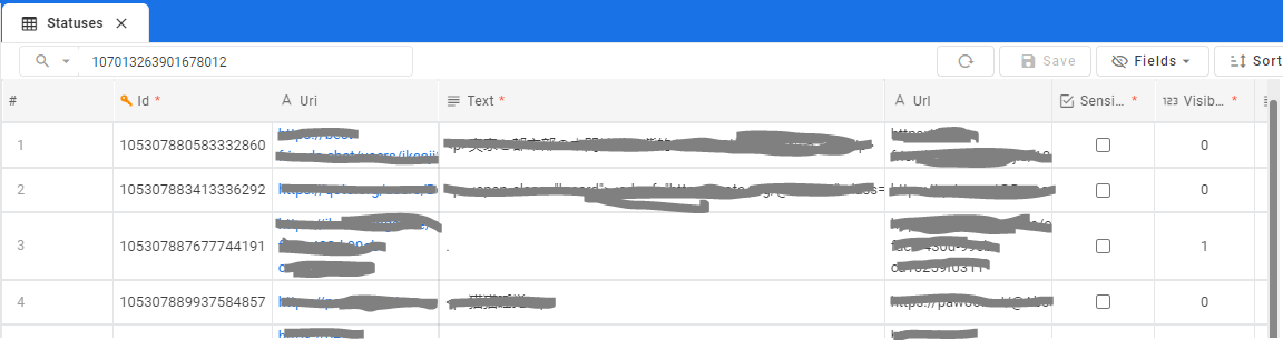 Search not working on bigint fields · Issue #589 · nocodb/nocodb · GitHub