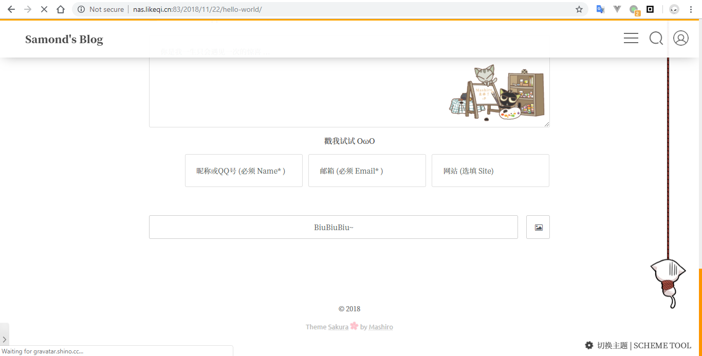 question:大佬还是不会修改description为一言QAQ · Issue #19 · mashirozx/sakura · GitHub