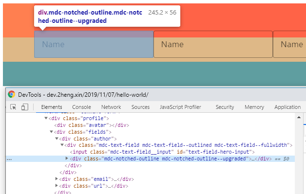 [MDCTextField] Outlined label position incorrect with `mdc-text-field--fullwidth` · Issue #5334 ...