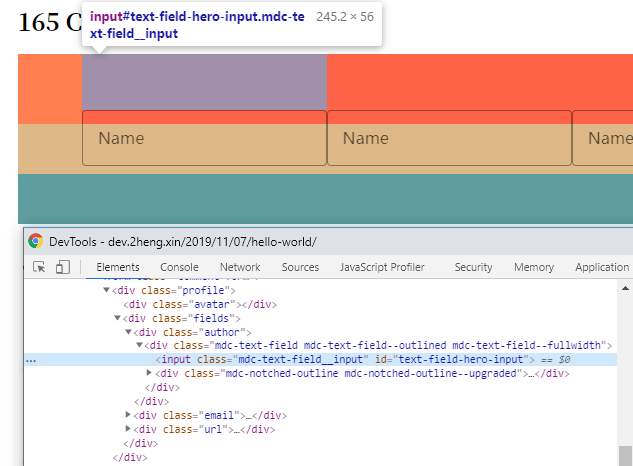 [MDCTextField] Outlined label position incorrect with `mdc-text-field--fullwidth` · Issue #5334 ...