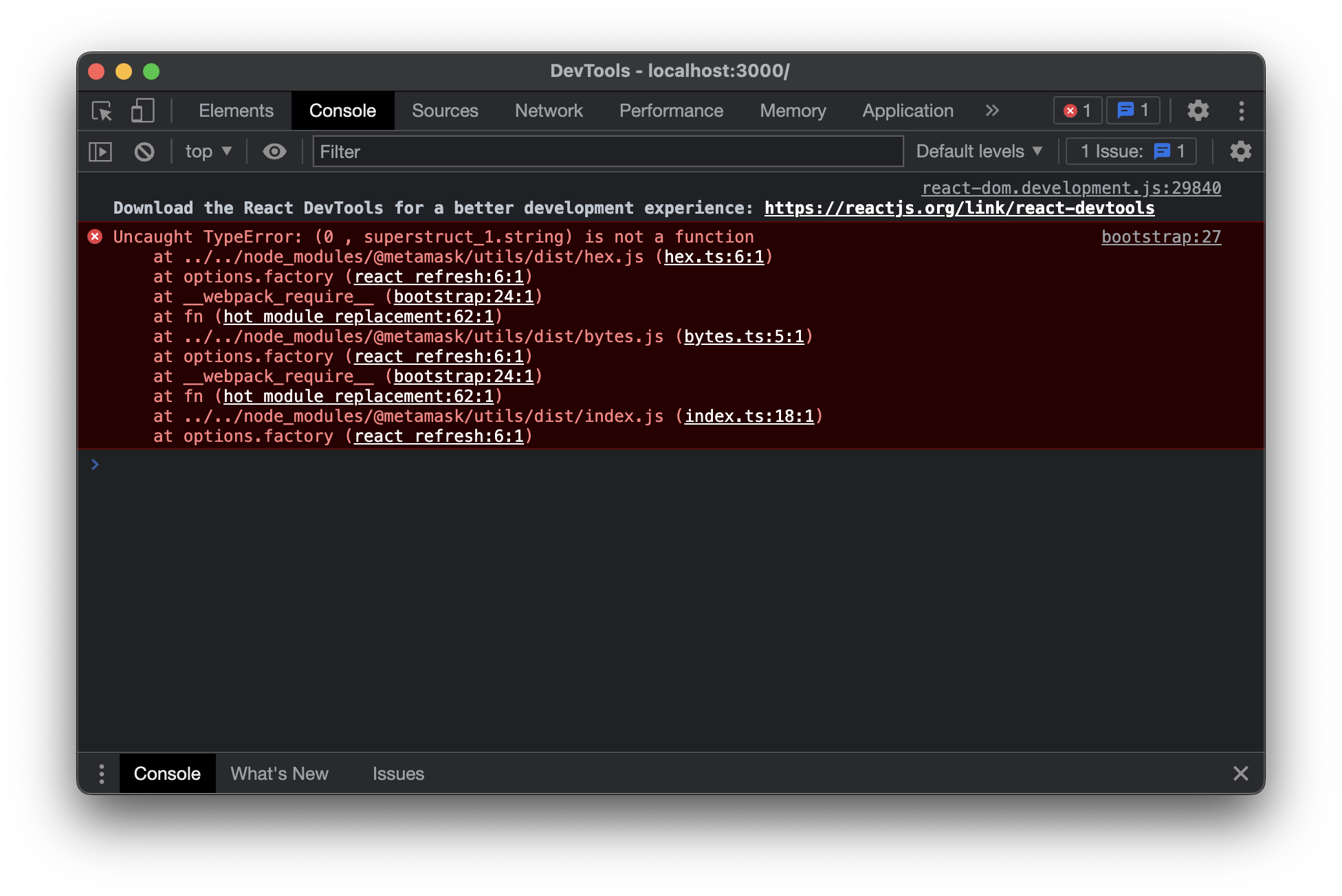 MultiChain provider doesn't work with template-snap-monorepo · Issue #826 · MetaMask/snaps · GitHub