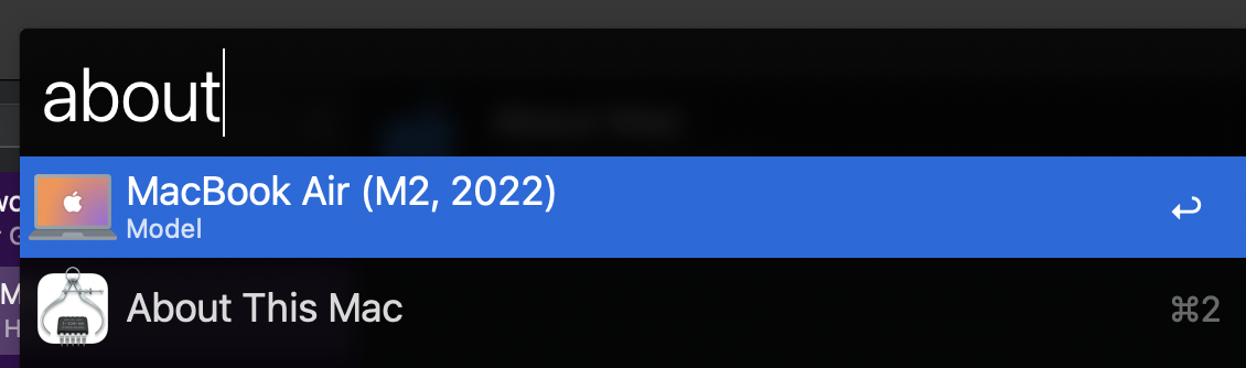 [Bug]: Model information isn't parsed properly · Issue #337 · alanhe421/alfred-workflows · GitHub