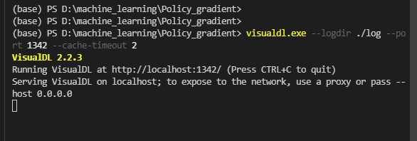 visual dl 只显示最新生成的日志文件 · Issue #1068 · PaddlePaddle/VisualDL · GitHub