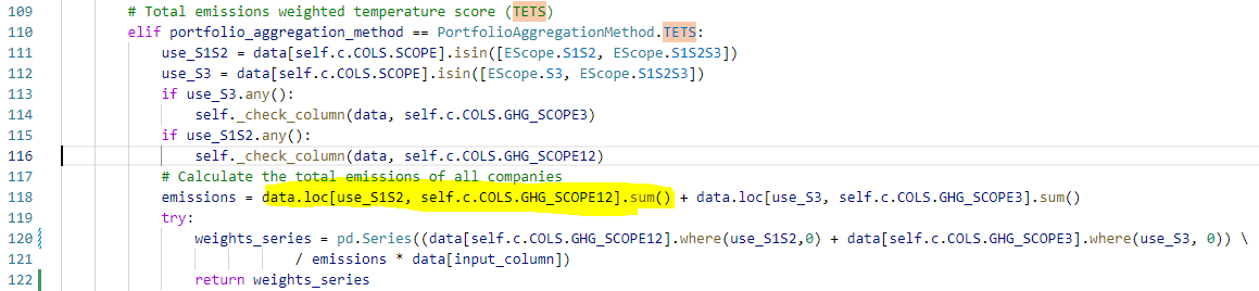 Error in summing up ghg_s1s2 for TETS method · Issue #104 · os-climate/ITR · GitHub