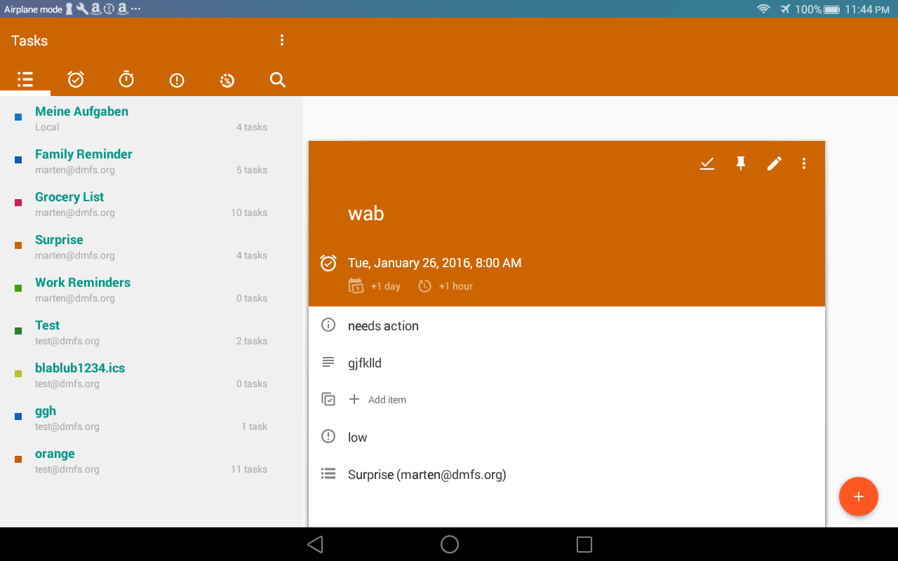 Support library upgrade from 23.1.1 to 25.0.1 broke tablet layout · Issue #358 · dmfs/opentasks ...