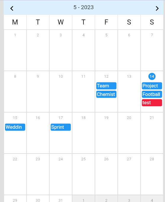 event spanning overnight is not shown in the day view · Issue #226 · SimformSolutionsPvtLtd ...