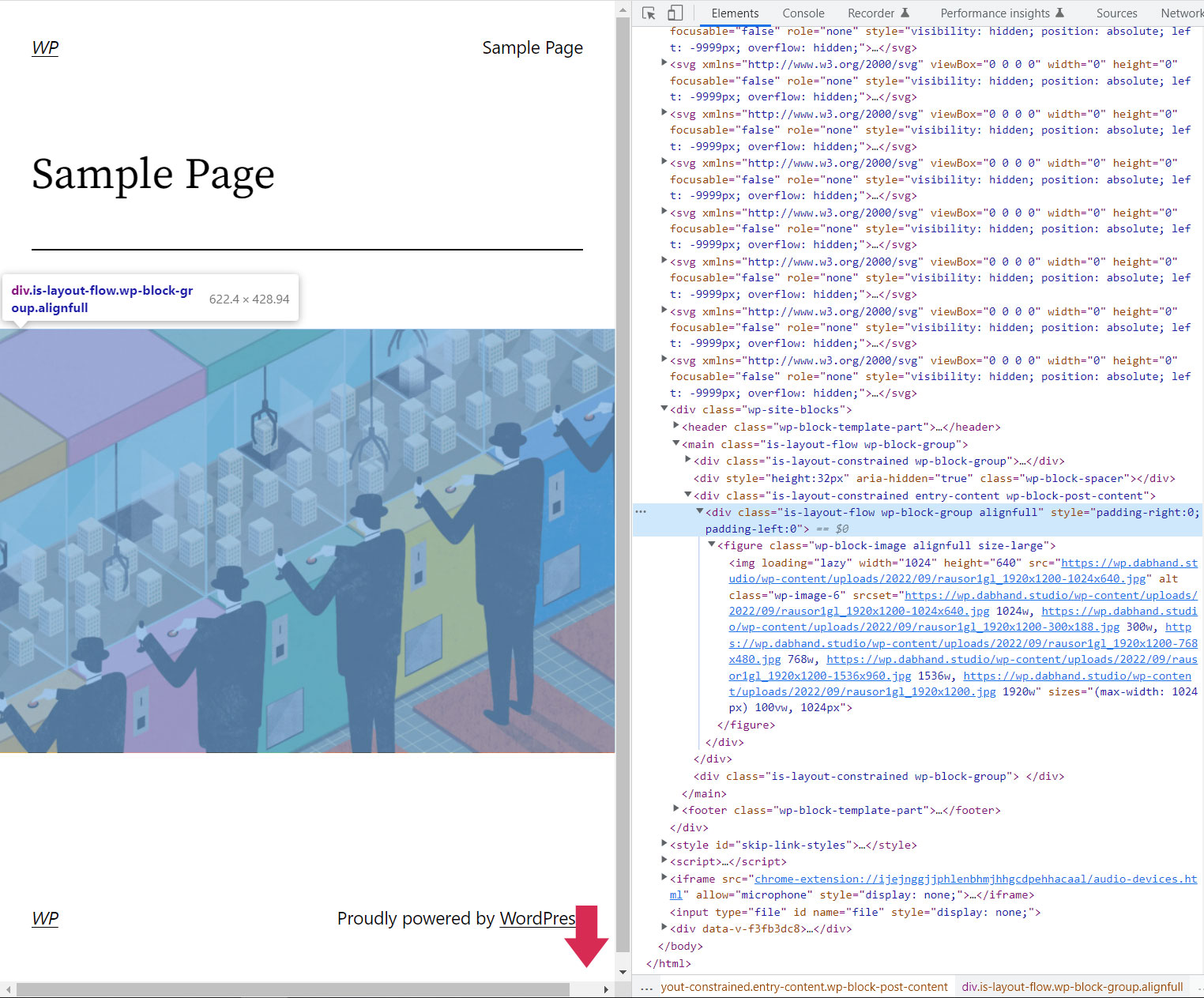 Full width and overflow problem · Issue #43795 · WordPress/gutenberg · GitHub