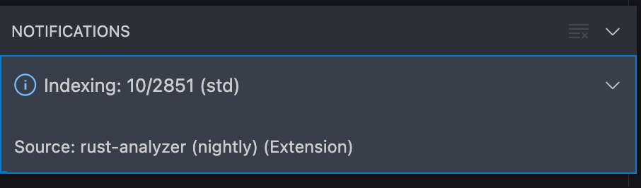 Always loading on checking · Issue #8414 · rust-lang/rust-analyzer · GitHub