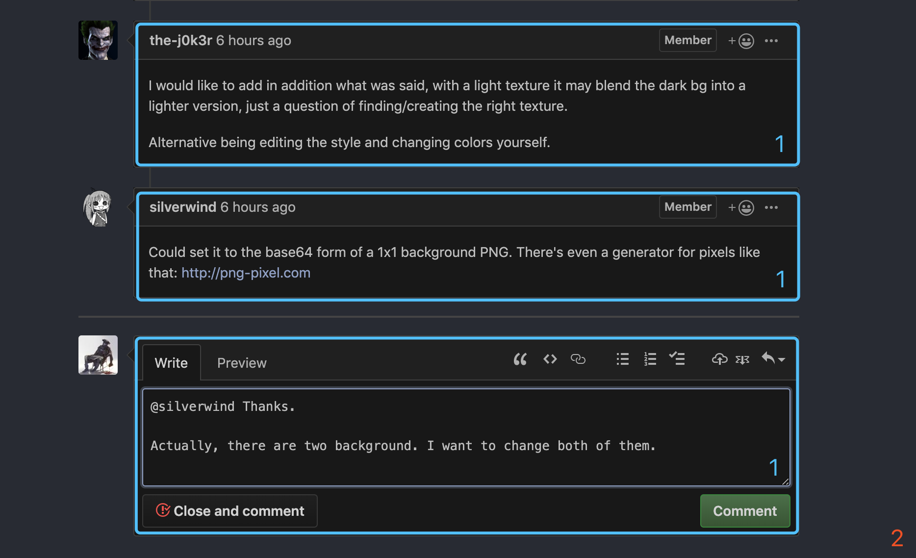 Is there anyway to change the global background color? · Issue #985 · StylishThemes/GitHub-Dark ...
