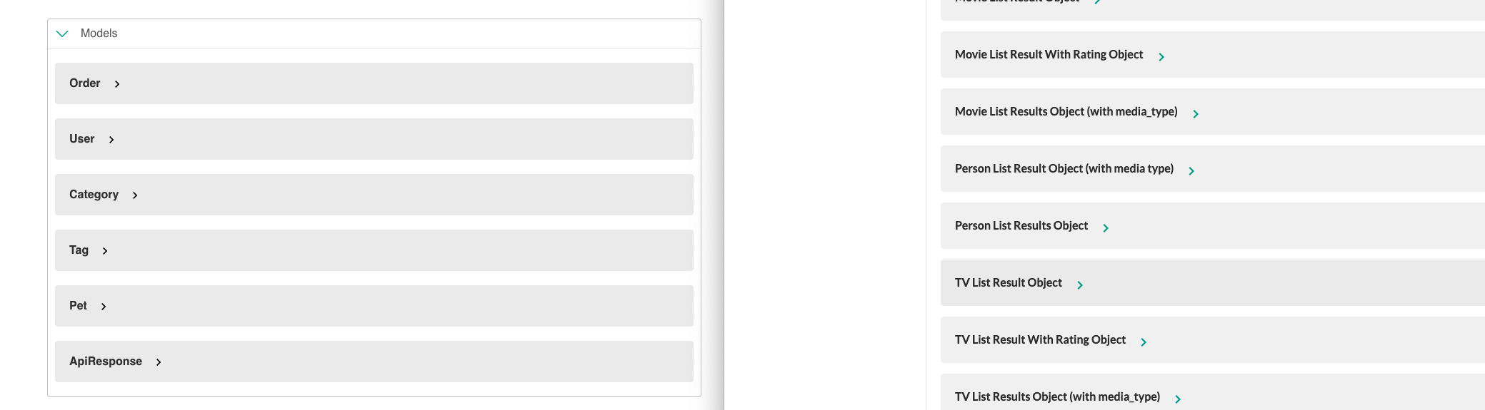 Schemas/Models arrow wrong color · Issue #101 · Kong/swagger-ui-kong ...
