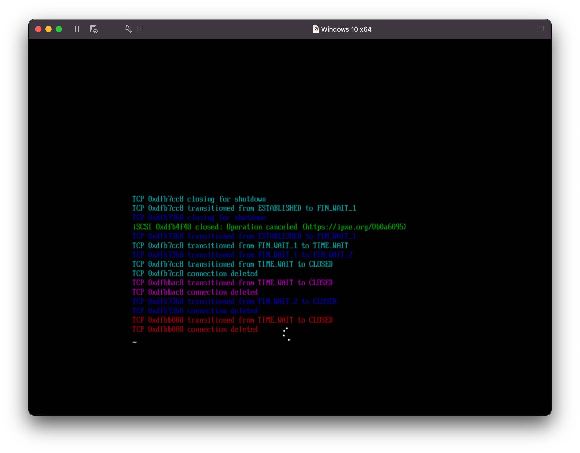 tcp connections been closed automatically with winboot in UEFI mode · Issue #946 · ipxe/ipxe ...