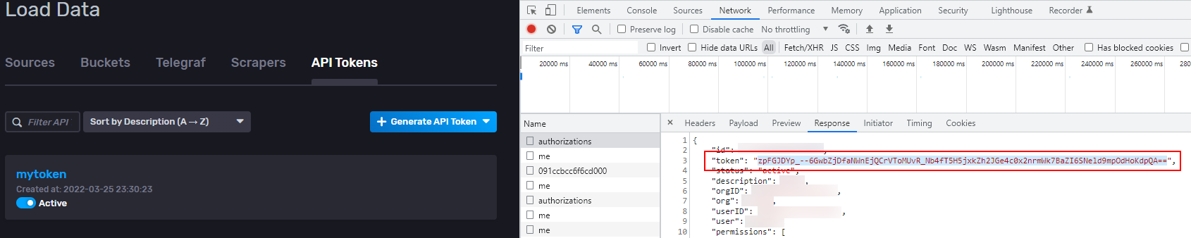 2.1.1 - unable to copy token when creating API token · Issue #23135 · influxdata/influxdb · GitHub