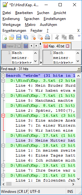 Find results linking failure related to unicode characters above `U+ ...