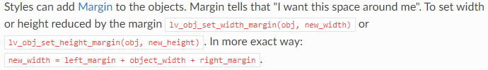 Margin and Padding Documentation is confusing · Issue #2178 · lvgl/lvgl · GitHub
