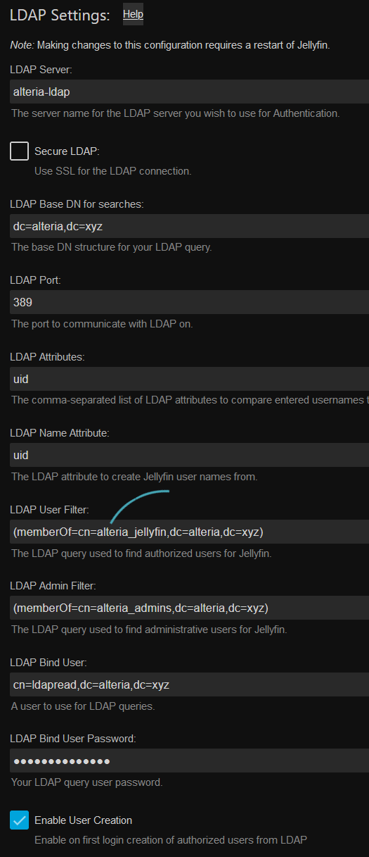 Uable to setup LDAP · Issue #2021 · jellyfin/jellyfin · GitHub