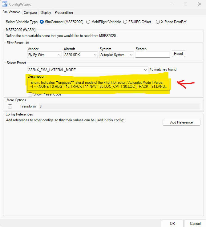 Mobiflight truncates the preset description · Issue #1207 · MobiFlight ...
