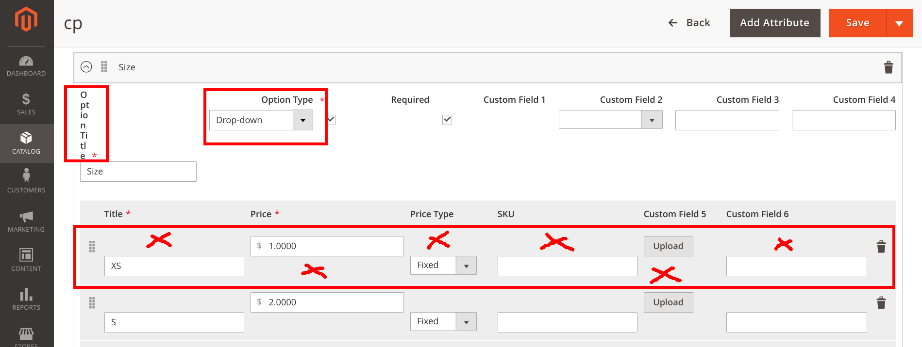 Magento CE 2.3.0: Design issue with custom option fields · Issue #21057 · magento/magento2 · GitHub