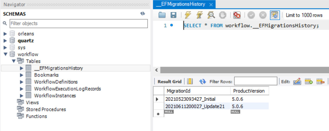 UseMySql() with autoRunMigrations = true would cause exception if the ...