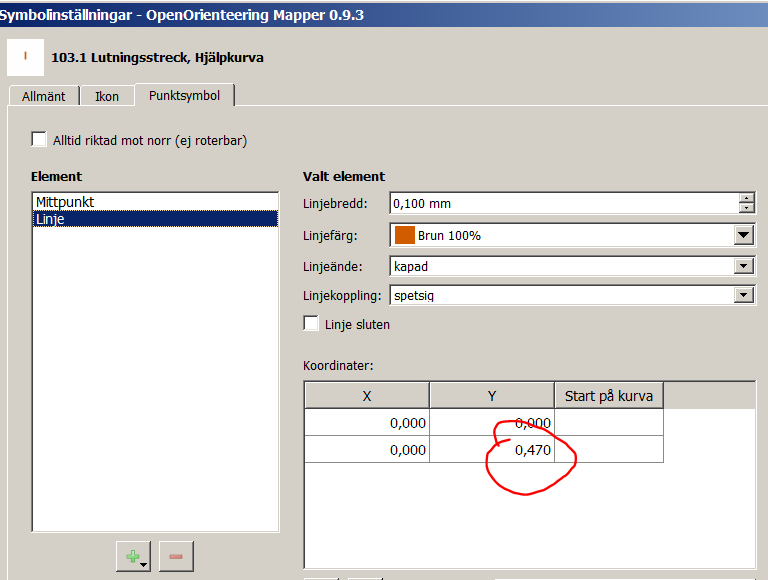 Form line slope line too long in symbol set ISOM 2017-2 · Issue #1810 ...