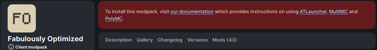 Make it more convenient to see a list of the mods in a modpack. · Issue #526 · modrinth/knossos ...