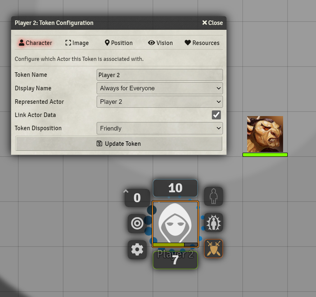 Clicking Update Token In Token Configuration While In Combat Loses The Token Marker Until Page