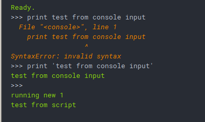 [Enhancement] Separate outputs with an empty line · Issue #68 · bruderstein/PythonScript · GitHub