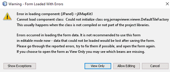 Netbeans fails to load component JXMapkit3 · Issue #83 · msteiger ...