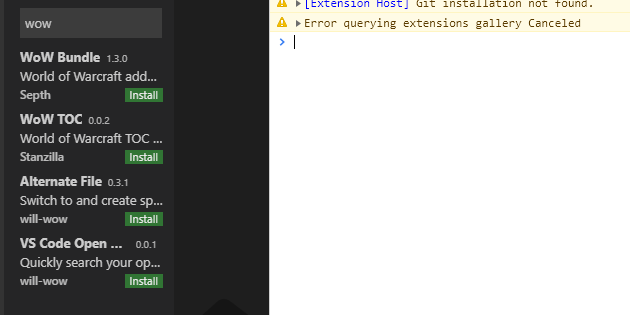 Unable to Search in Marketplace, vscode experiments · Issue #86631 ...