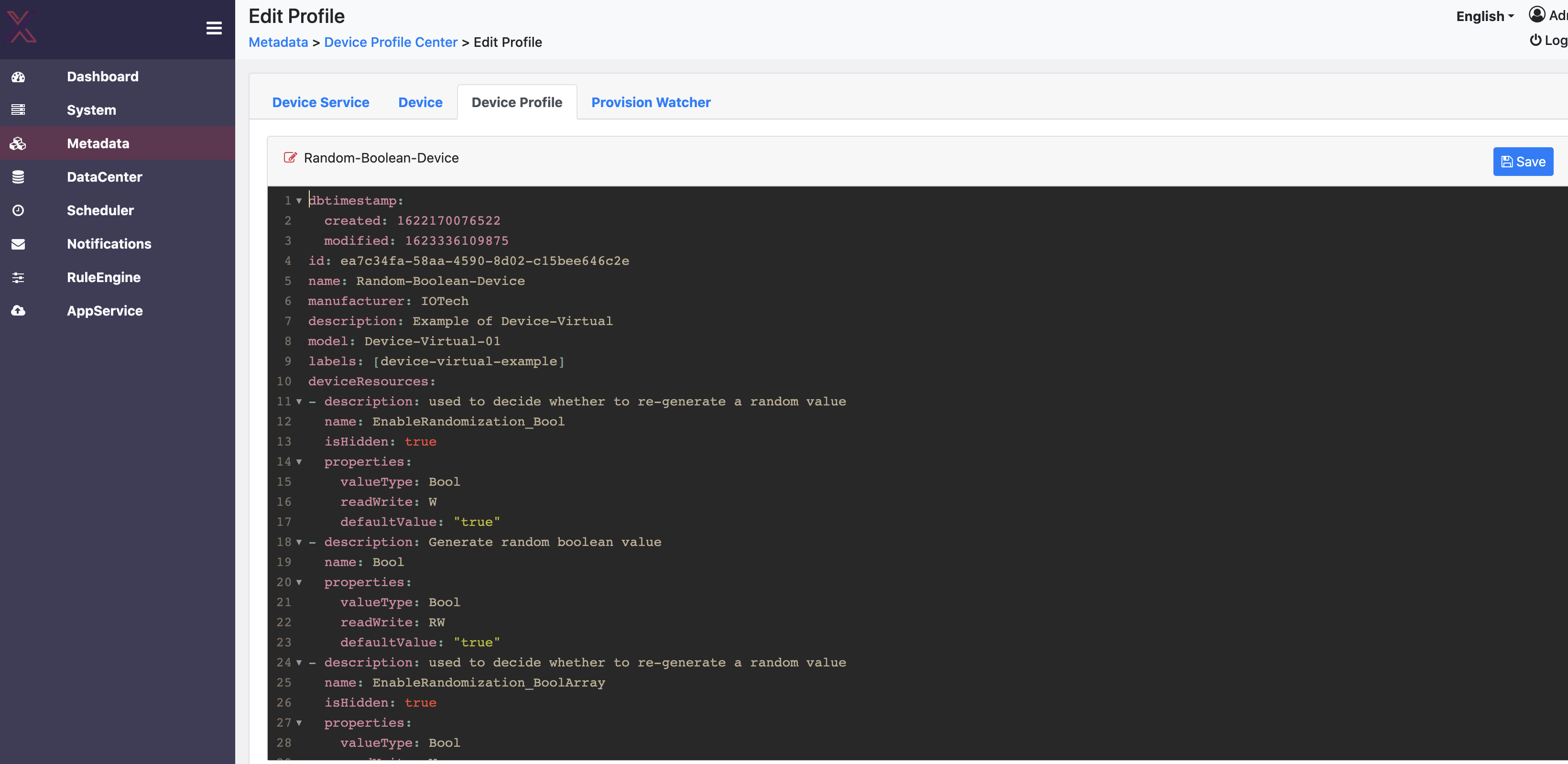 Redesign deviceProfile from uploading way to ui config way · Issue #210 · edgexfoundry/edgex-ui ...