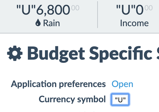Currency symbol is messed up · Issue #469 · buckets/application · GitHub
