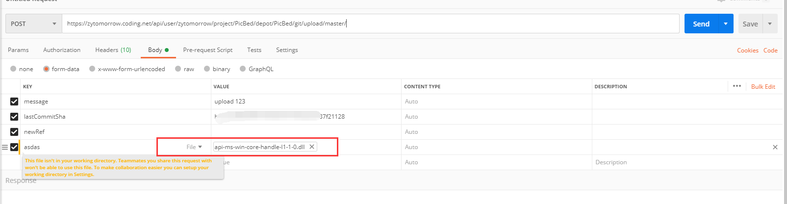请问一下coding.net的api文档在哪？ · Issue #1 · zytomorrow/picgo-plugin-coding · GitHub