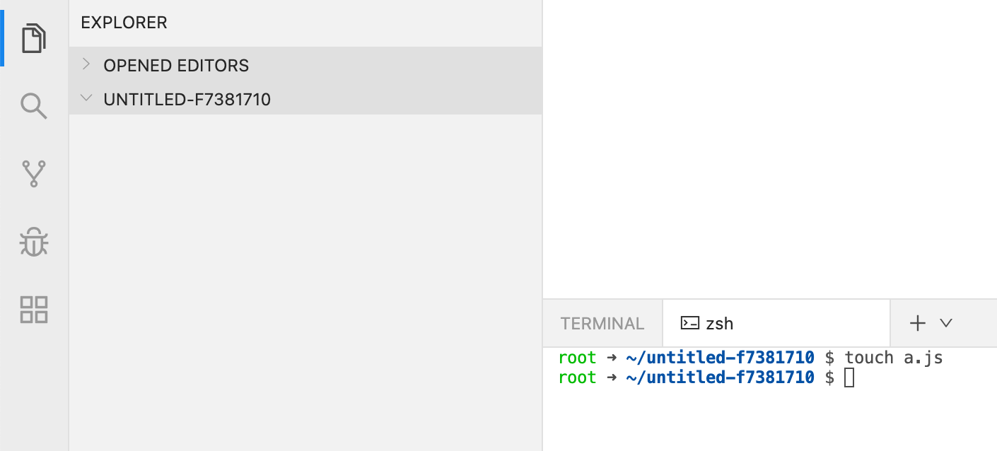 [BUG] docker 环境下 file watcher 报错 · Issue #2950 · opensumi/core · GitHub