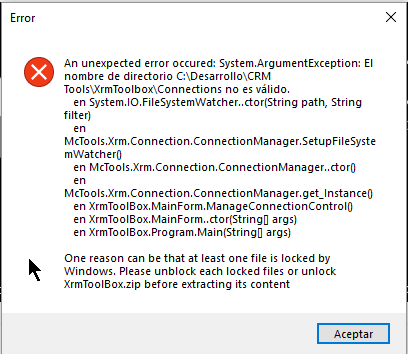 Cannot run XrmToolBox downloaded from XrmToolBox.com website (version 1.2018.3.21) · Issue #749 ...