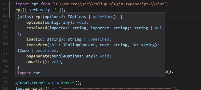 Cannot import plugin with `ts-node` · Issue #20 · ezolenko/rollup-plugin-typescript2 · GitHub