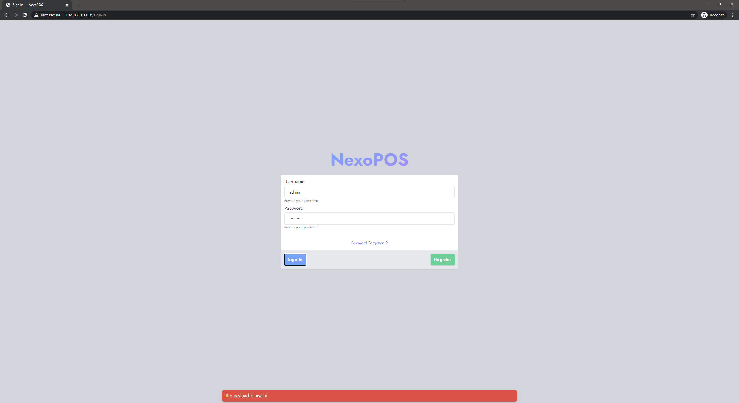 "Broken" Media feature on local app · Issue #98 · Blair2004/NexoPOS · GitHub