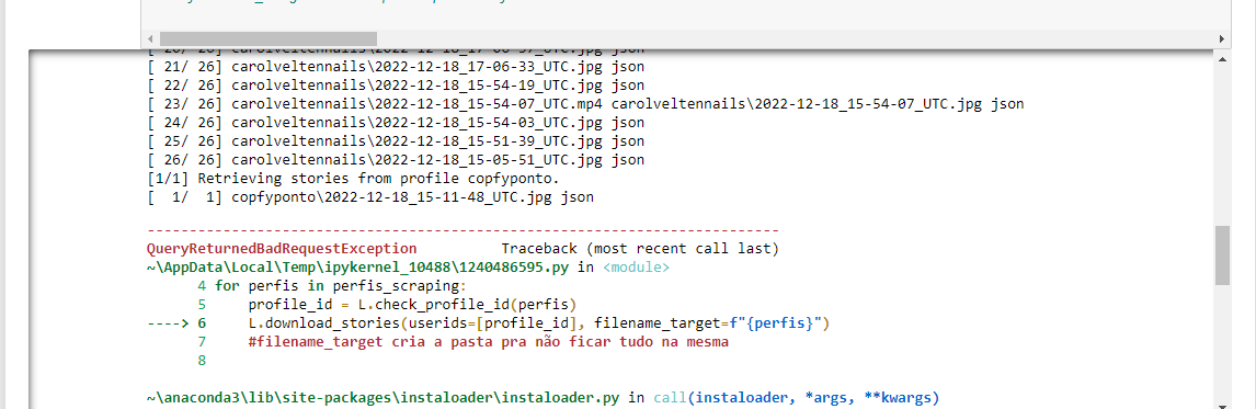 Story fetcher not working properly. · Issue #1835 · instaloader/instaloader · GitHub