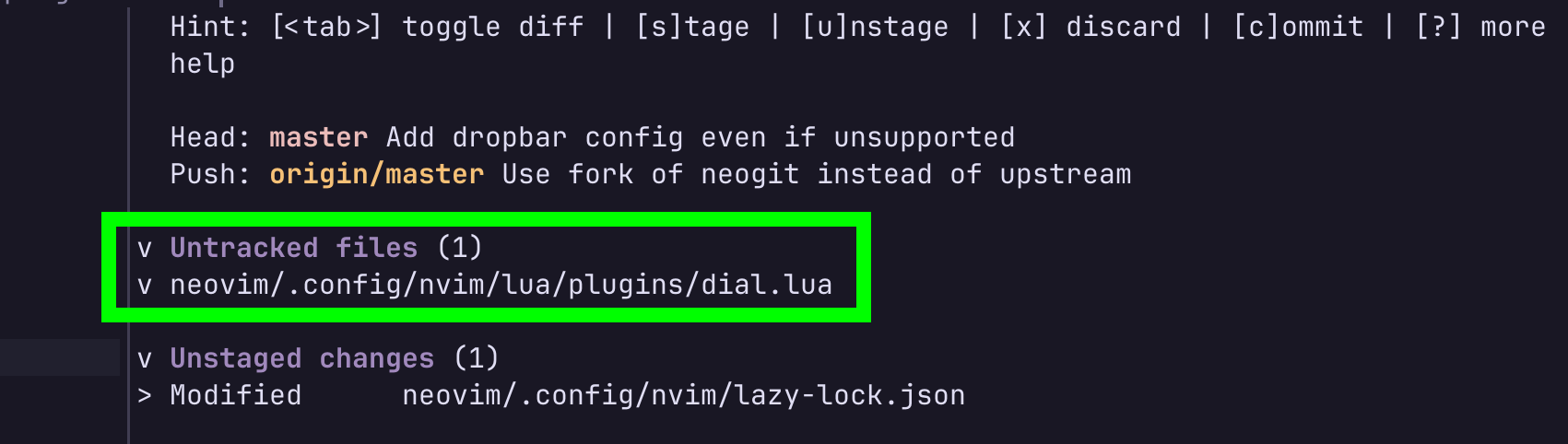 Add a keybinding for 'git add --intent-to-add' ('git add -D') · Issue #520 · NeogitOrg/neogit ...