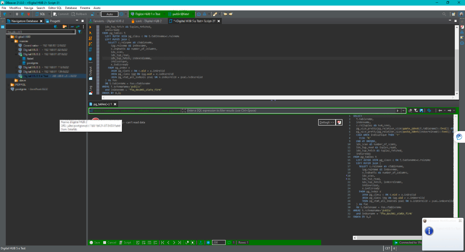 Unreadable texts with dark theme · Issue #11647 · dbeaver/dbeaver · GitHub