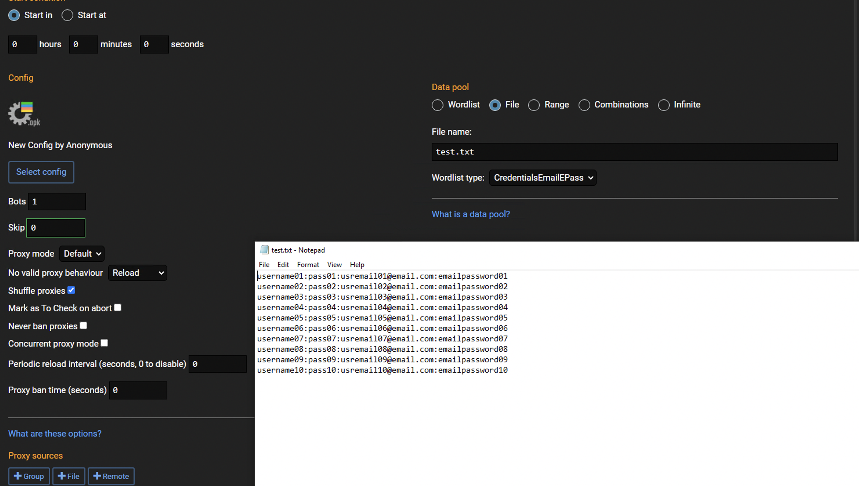 [Bug]: Custom WordList not doing Jobs · Issue #592 · openbullet/OpenBullet2 · GitHub