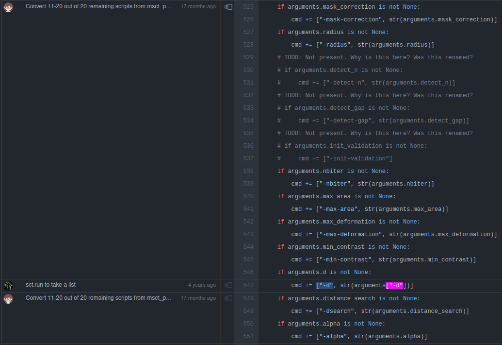 Typeerror Namespace Object Is Not Subscriptable · Issue 3686 · Spinalcordtoolbox